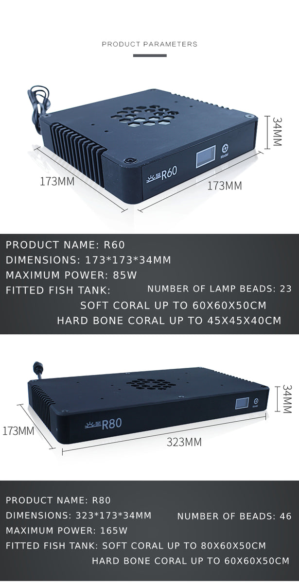 INLED lights R80 – Liquid Oasis